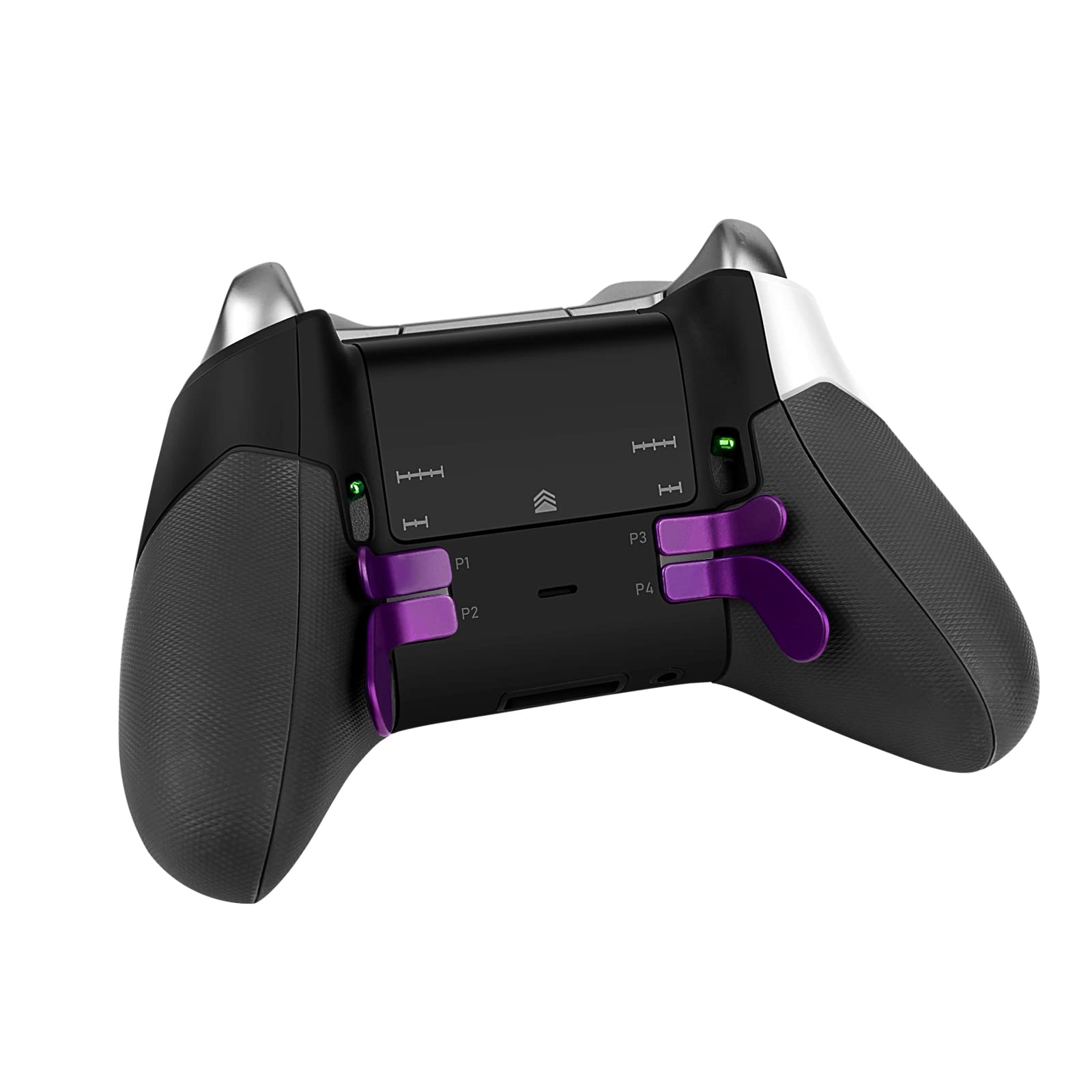 Paddles and D-Pads for Xbox Elite Controller, Metal Stainless Steel Replacement Part for Xbox One Elite Controller Series 2(Purple)