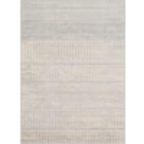 Livabliss Hana Modern Moroccan Area Rug,4'3" x 5'11",Silver Grey