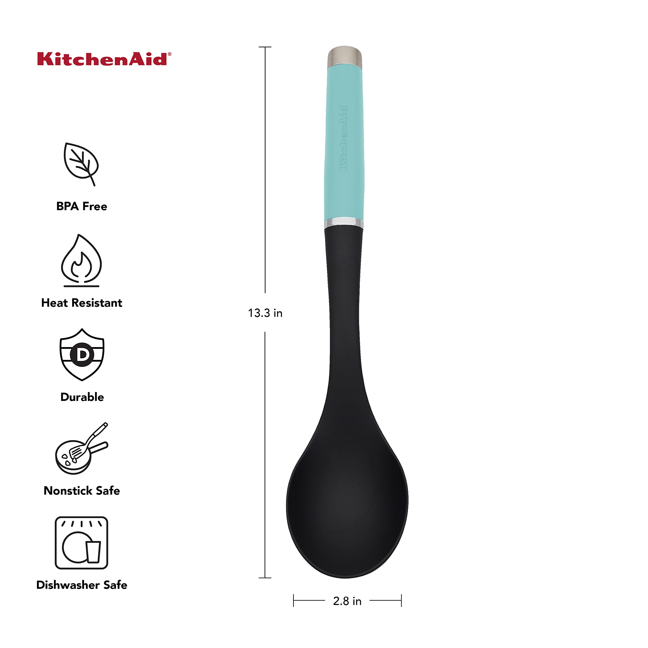 KitchenAid Classic Kitchen Tools, One Size, Aqua