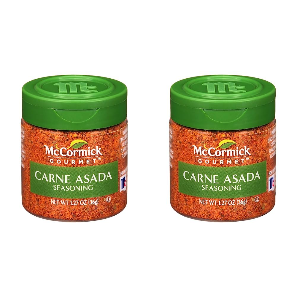 McCormick Gourmet Carne Asada Seasoning, 1.27 oz (Pack of 2)