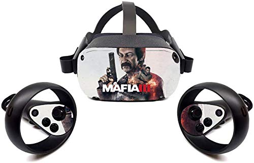 Oculus Quest VR Headset Skin sticker Mafia game Vinyl Decal for Headset and Controller by ok anh yeu