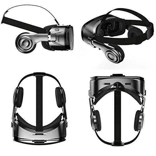 LBWT 3D VR Glasses, Smart VR Headset Audiovisual Integration Head-Mounted Virtual Reality Headset for TV/Movies/Video Games