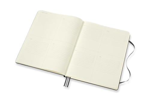 Moleskine PRO Project Planner, Hard Cover, XL (7.5" x 9.5") Black, 288 Pages