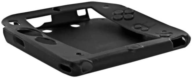 Rymfry Silicone Soft Skin Case Rubber Gel Skin Case Cover for Nintendo 2DS Controller (Black)