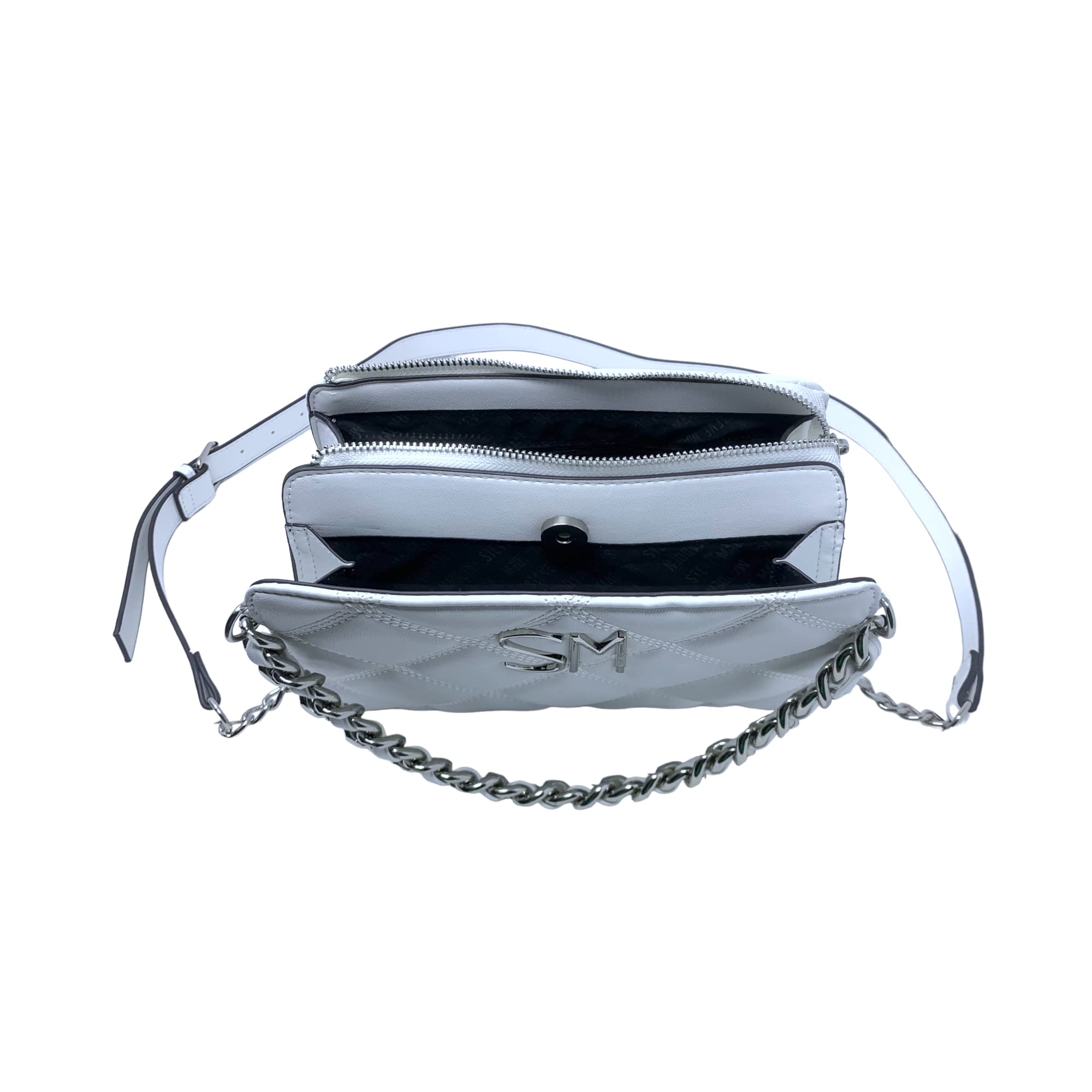 Steve Madden BGigi Crossbody Bag (White)