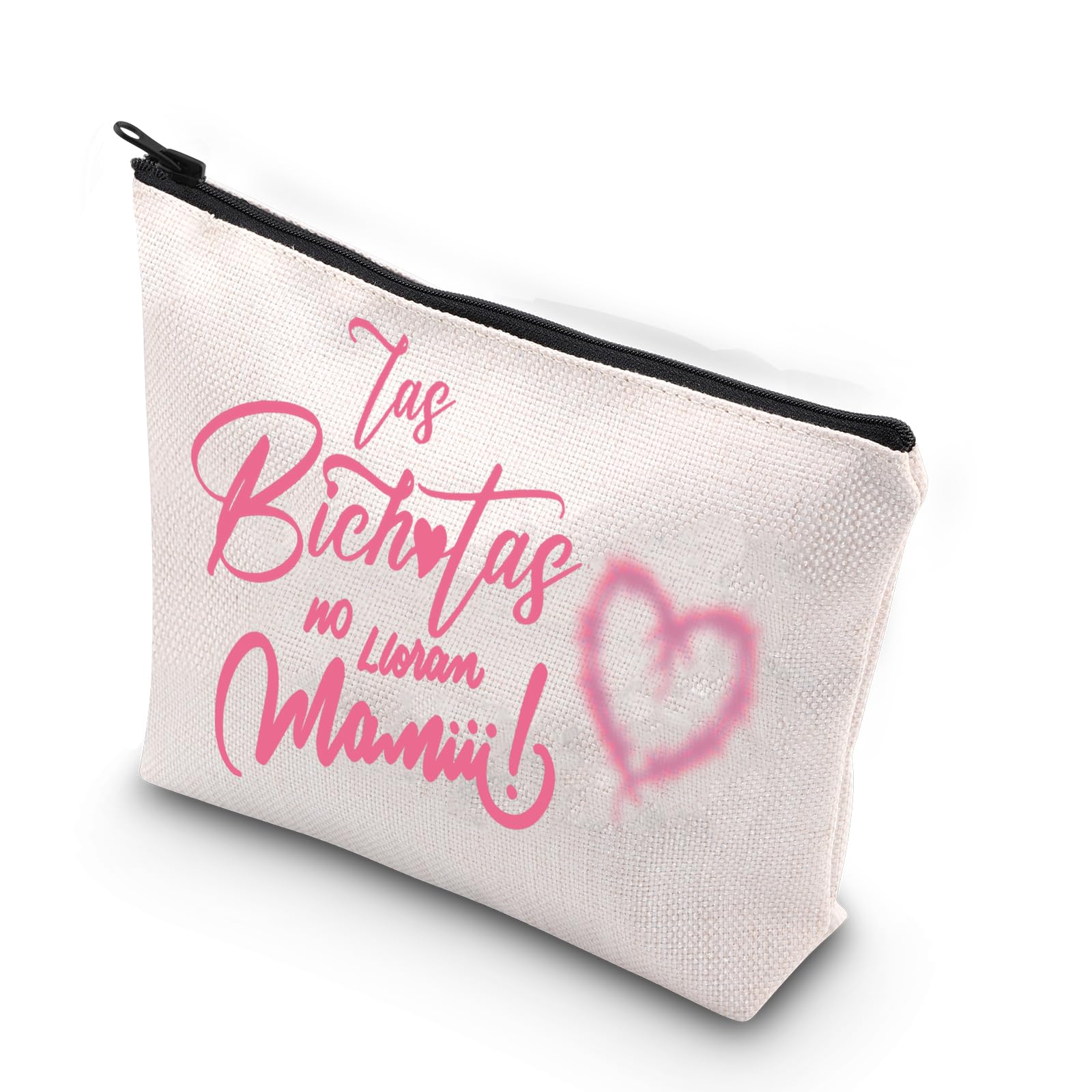 XYANFA Singer Inspired Makeup Bag Fans Gift Las No Lloran Mamiii Music Lover Zipper Pouch