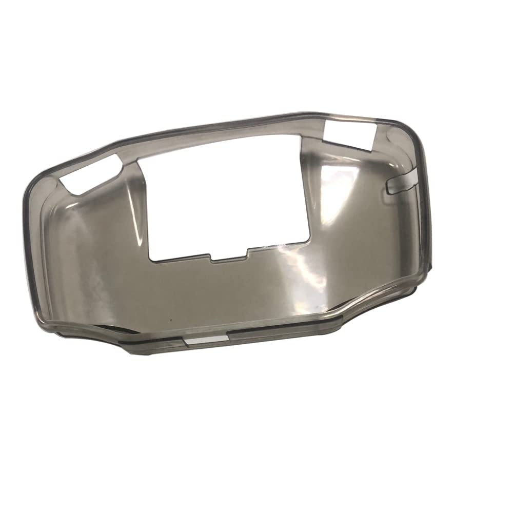 Rymfry TPU Clear Transparent Protective Case Shell Cover for Gameboy Advance GBA Replacement (Clear Black )