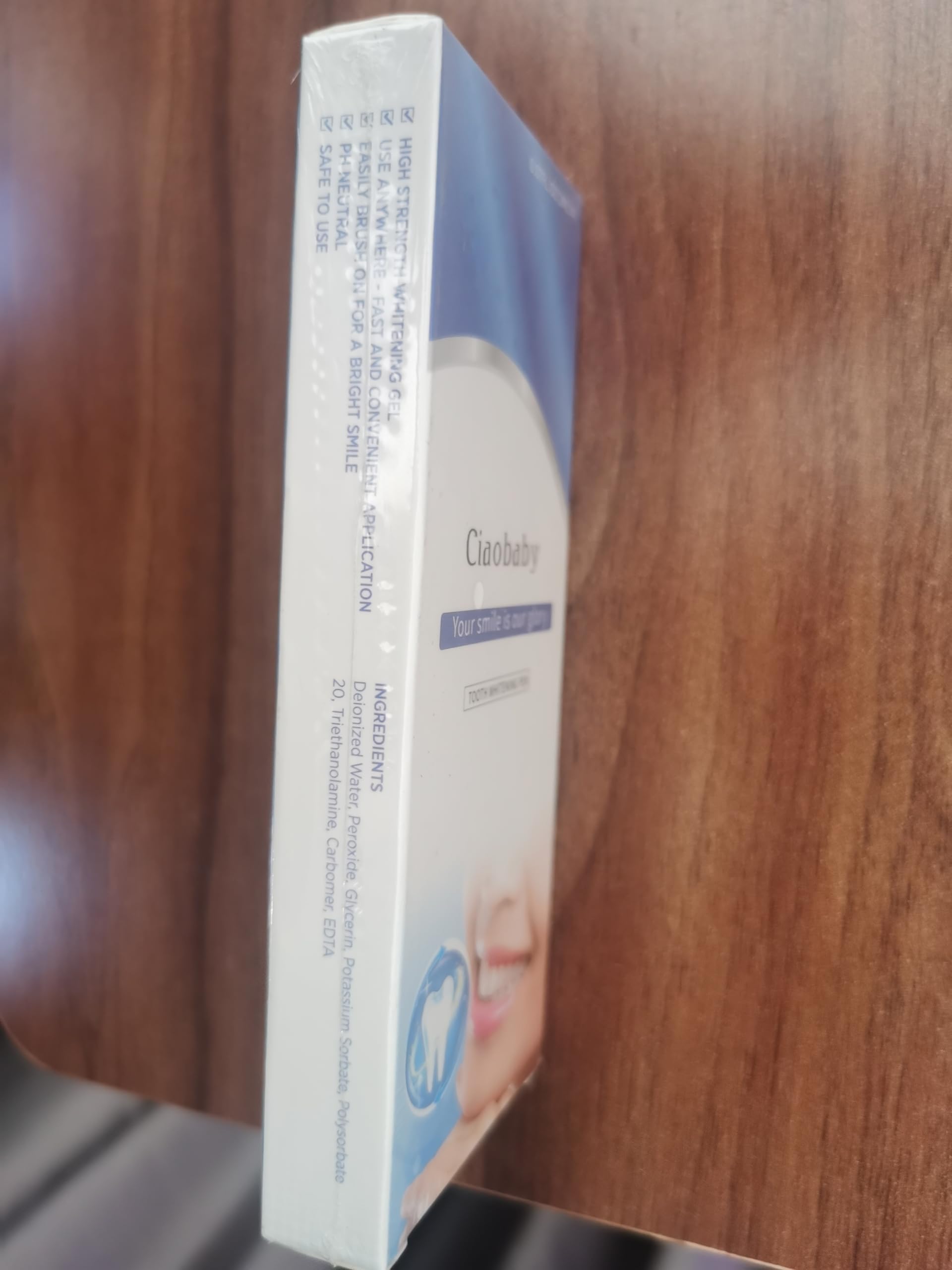 Teeth Whitening Pen 4 Pens for 70+ Uses, Twice a Day for Visibly Whiter in 1 Week, Effective Painless No Sensitivity Vanilla Mint Flavor