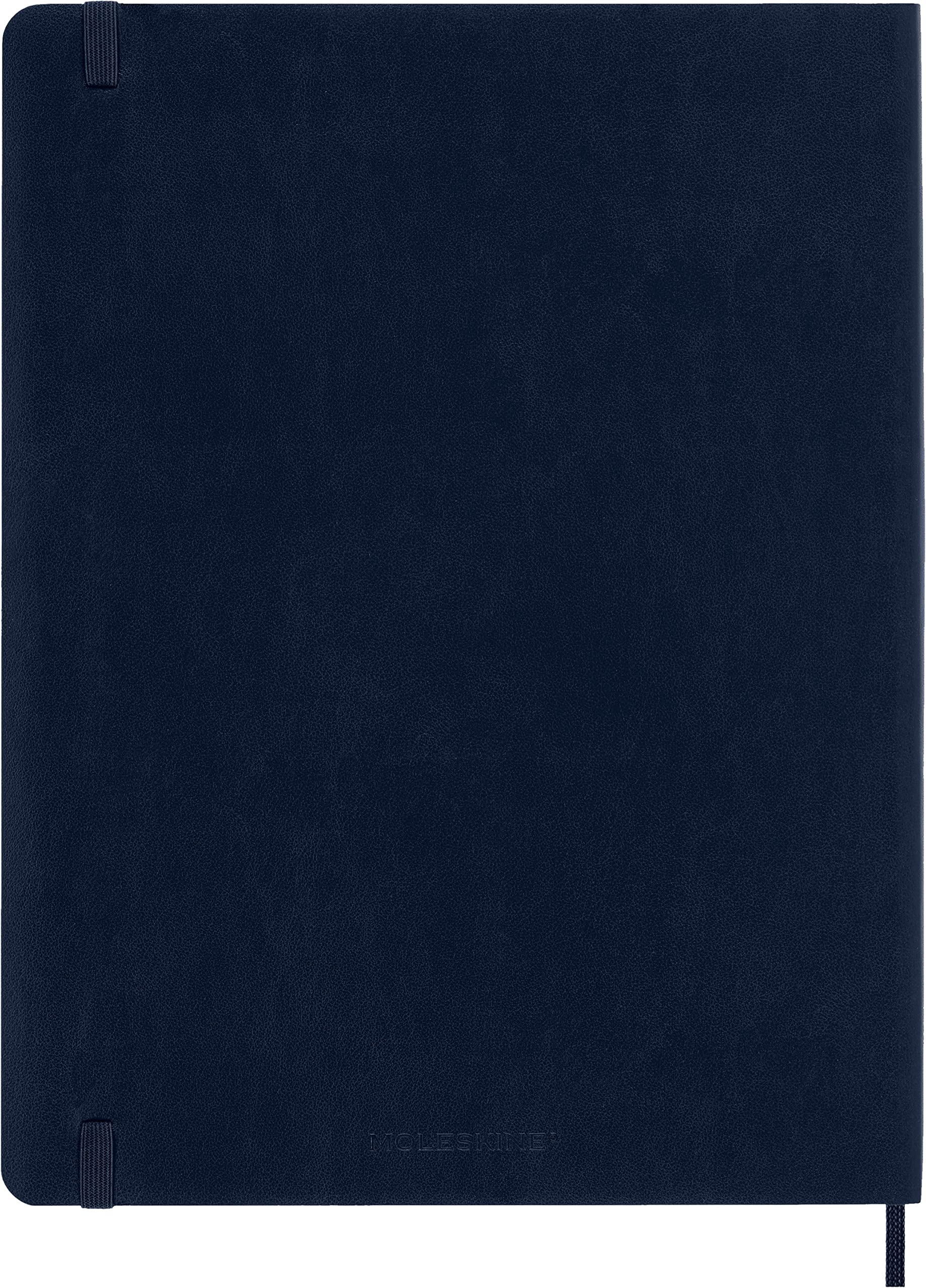 Moleskine Classic 12 Month 2023 Weekly Planner, Soft Cover, XL (7.5" x 9.75"), Sapphire Blue