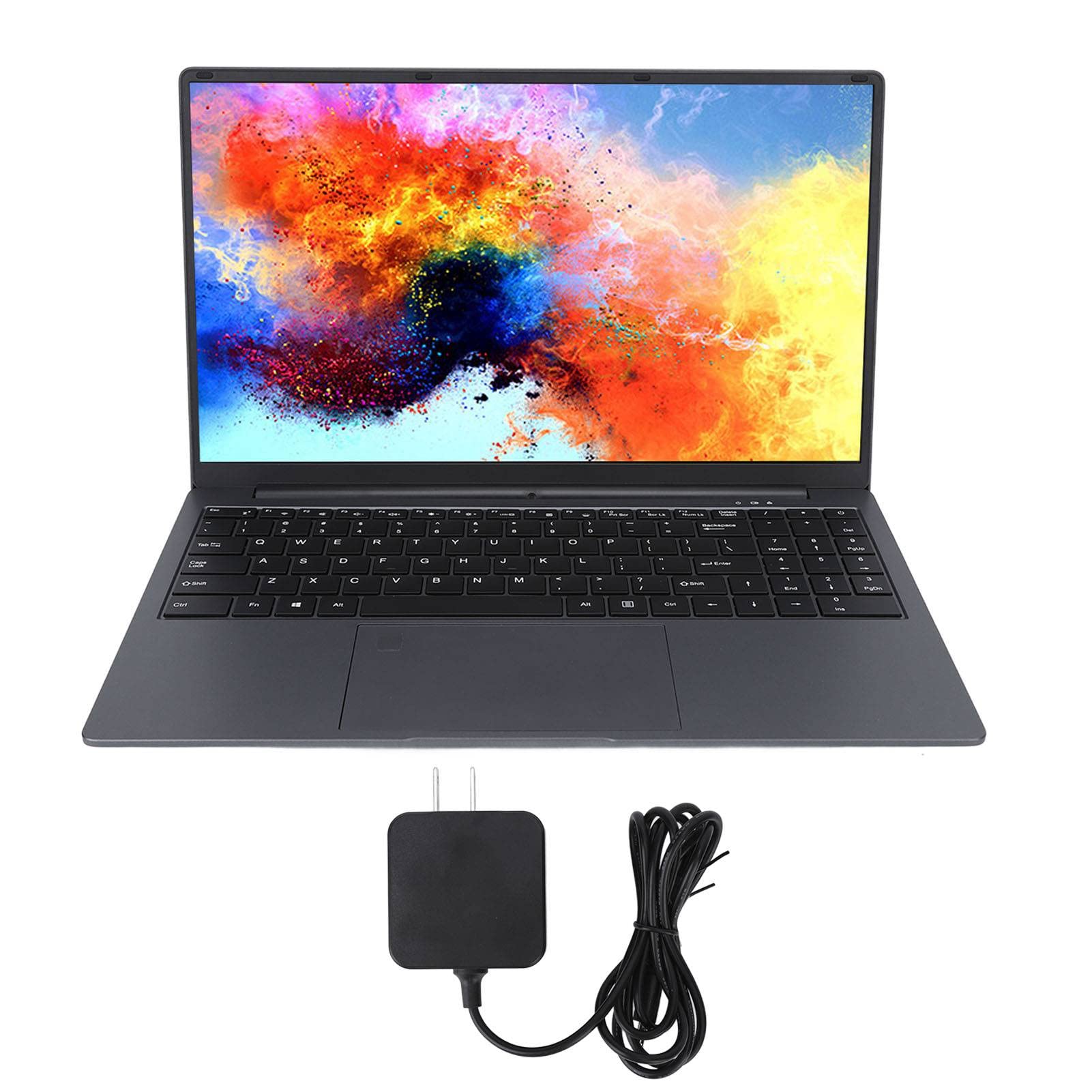 Shanrya HD Laptop 15.6 inch IPS LED Backlit Keyboard Numeric Keypad Quad Core Big Memory 15.6 inch Gaming Laptop