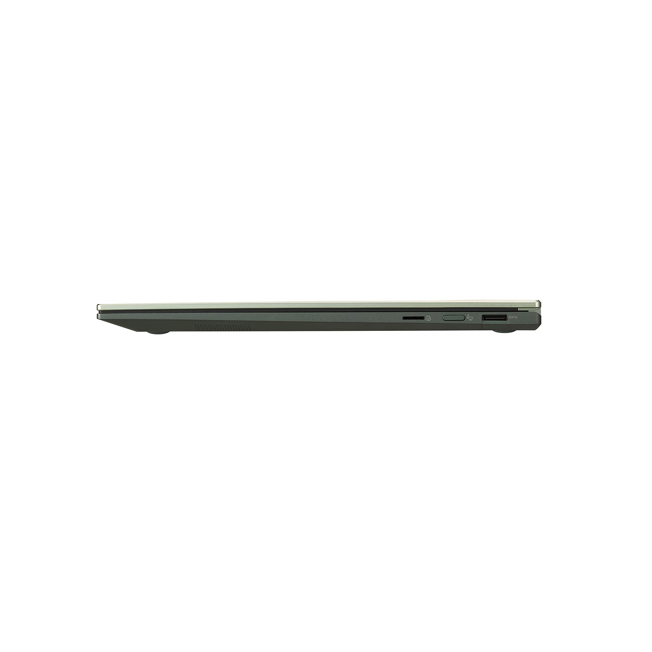 LG Gram 16T90P 16" WQXGA (2560 x 1600) 2-in-1 Lightweight Touch Display Laptop, Intel Evo 11th Gen Core i7 , 16GB RAM, 512GB SSD, 21 Hour Battery, Alexa Built-in, 2X USB-C, HDMI, USB- Green