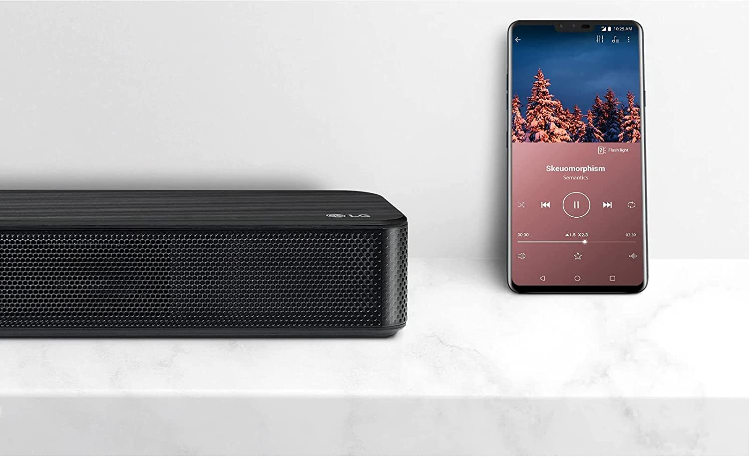 LG SN4 2.1 Channel 300W Bluetooth Sound Bar with Wireless Subwoofer (Renewed)