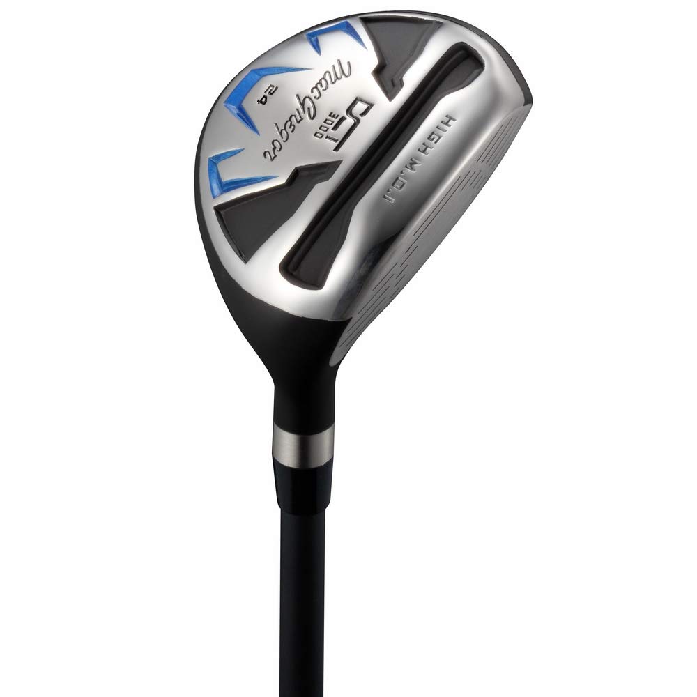 MACGREGOR Golf Mens DCT3000 Set & Golf Bag Golf Club Package Set, Black/Royal, 5-SW, Putter