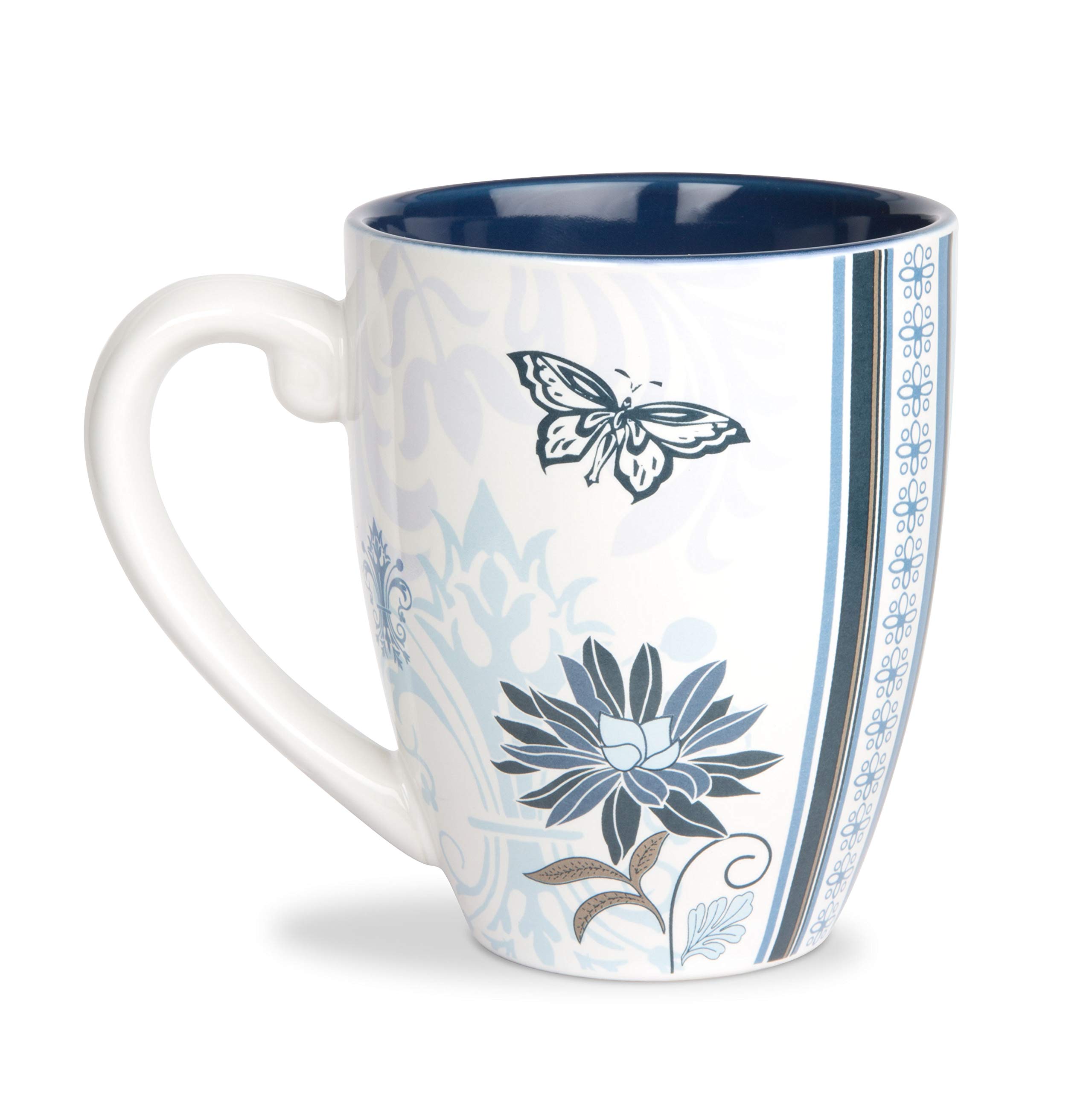 Pavilion Gift Company Blessing Ceramic Mug, 17-Ounce, Mark My Words,Multicolored