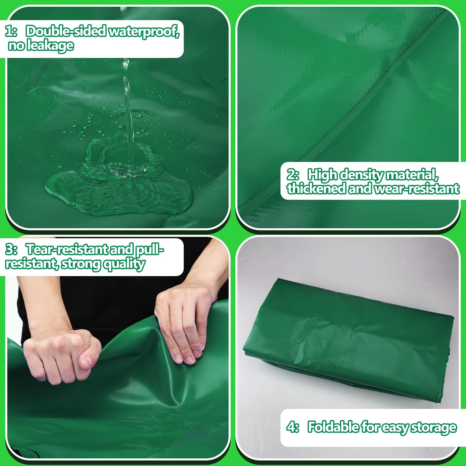 Large Capacity Water Tank Bladder Water Bladder Storage with Spigots Portable Water Container RV Truck Collapsible Rainwater Storage Bag for Camping Drought Fire Prevention Emergency Irrigation (110L)