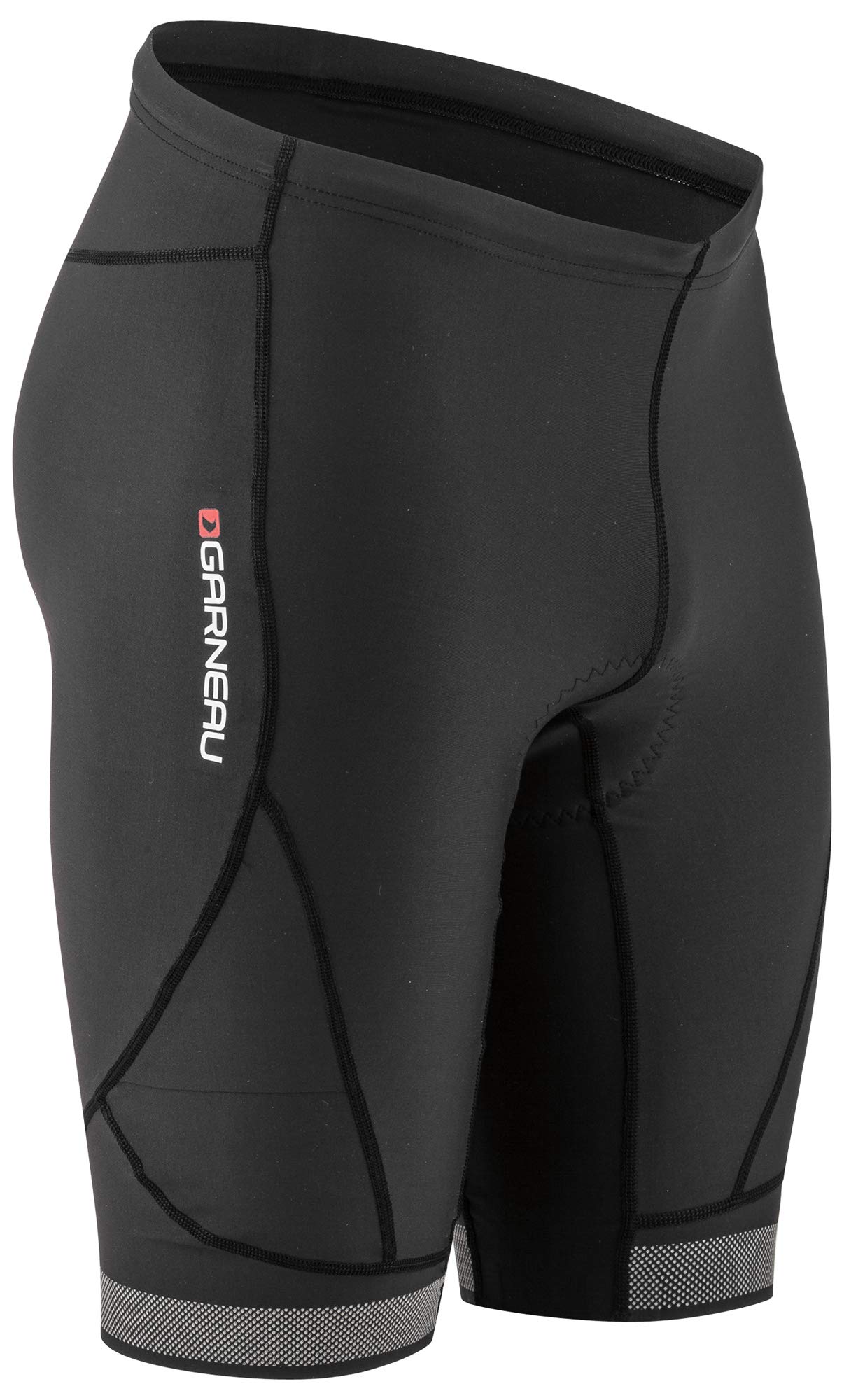 Louis Garneau, Men's CB Neo Power Padded Compression Bike Shorts, Black, Medium