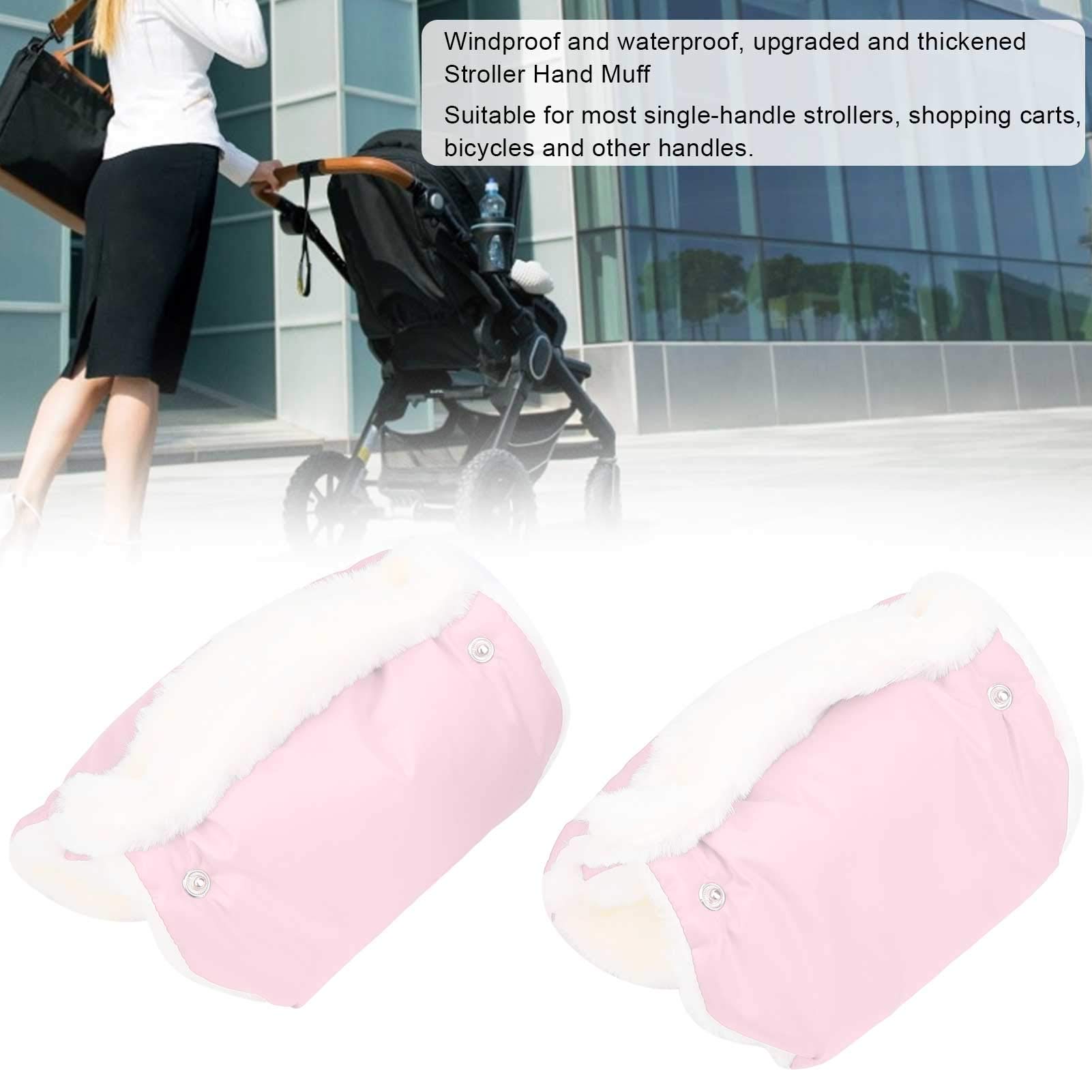 Stroller Hand Muff,Baby Stroller Gloves, Stroller Hand Muff Warm Gloves, Waterproof Stroller Mittens, Carriage Handmuffs Stroller Accessories, for Parents and Caregivers in Cold Weather (?¡è??), s