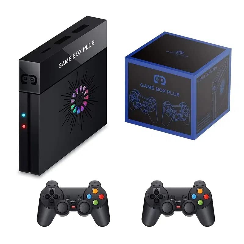 Retro Game Console, Super X6S Game Box 64G, 4K HDMI HD Output, Plug And Play Video Game Console, Support 38 Game Emulators, Suitable For Home, Party, Gift