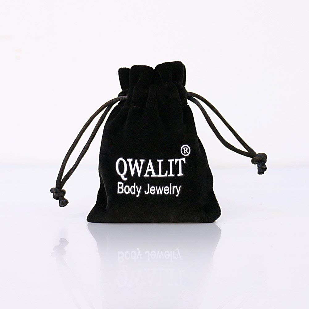 QWALIT Black Goth Choker Gothic Choker Necklace for Women Velvet 90s Halloween