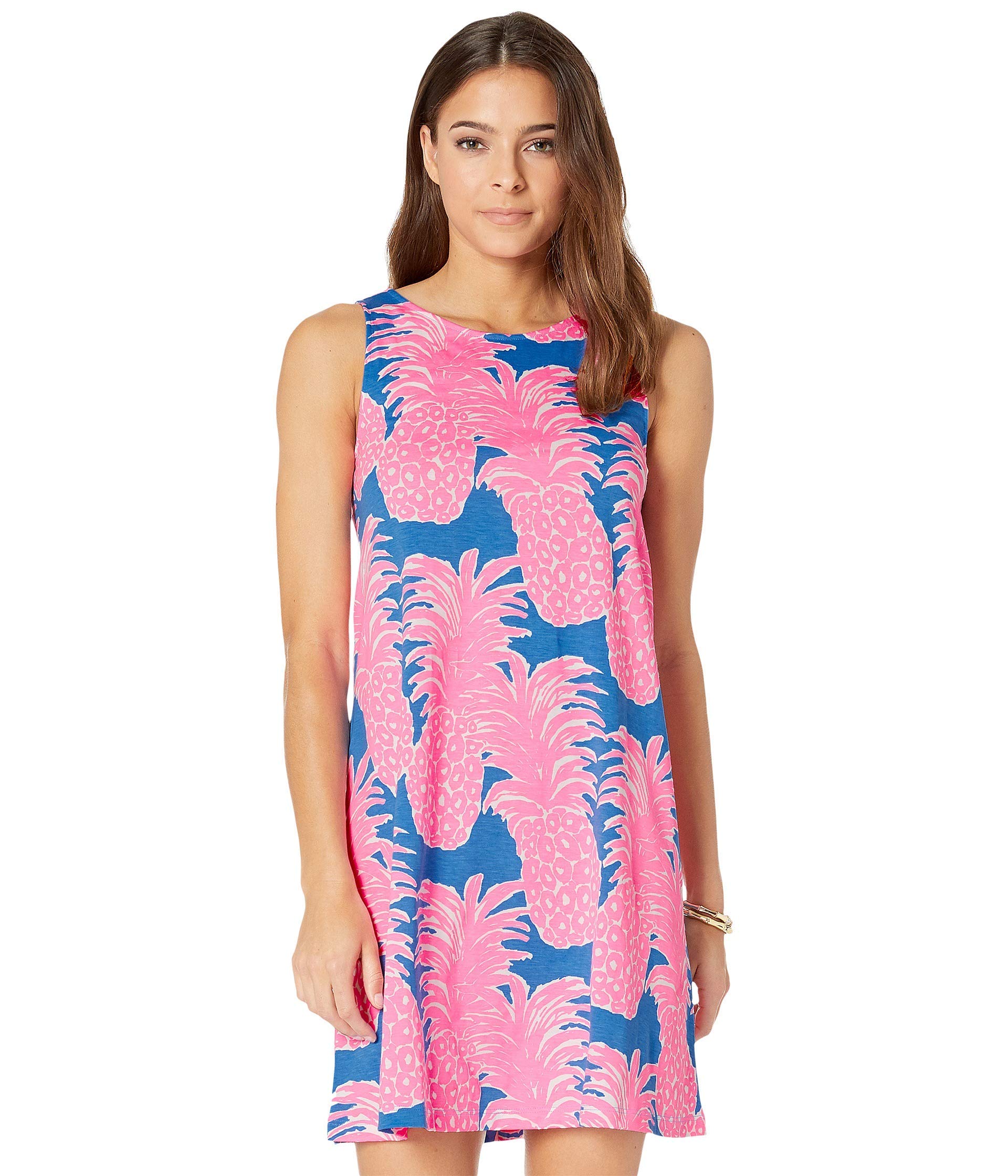 Lilly Pulitzer Women's Kristen Dress, blue heaven Little Flamenco, XS
