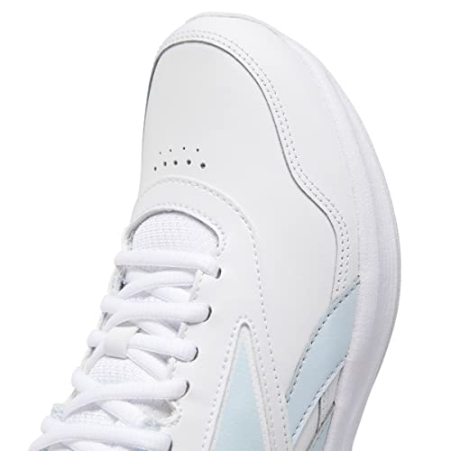 Reebok Women's Walk Ultra 7 DMX Max Shoe, White/Cold Grey/Collegiate Royal, 7.5
