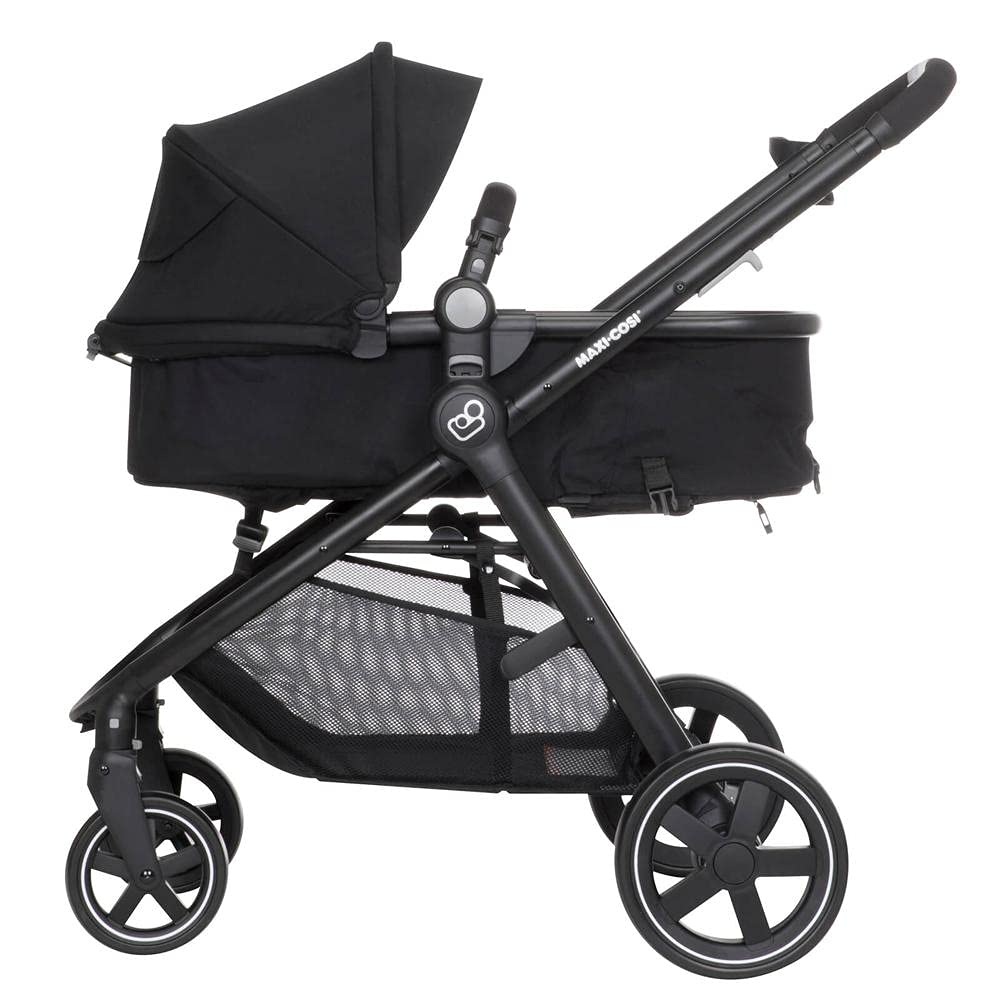 Maxi-Cosi Zelia 5-In-1 Modular Travel System, Night Black