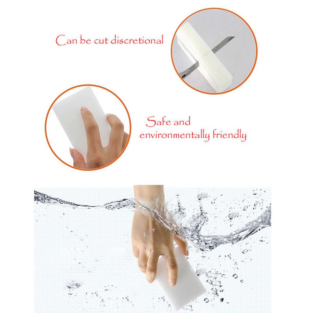Magic Eraser Sponge, 20 Pack Magic Sponge Eraser Cleaning Sponge, Multi-functional Household Cleaning Kitchen Dish Sponge for Furniture, Bathroom, Bathtub, Sink, Floor, Baseboard, Wall Cleaner #