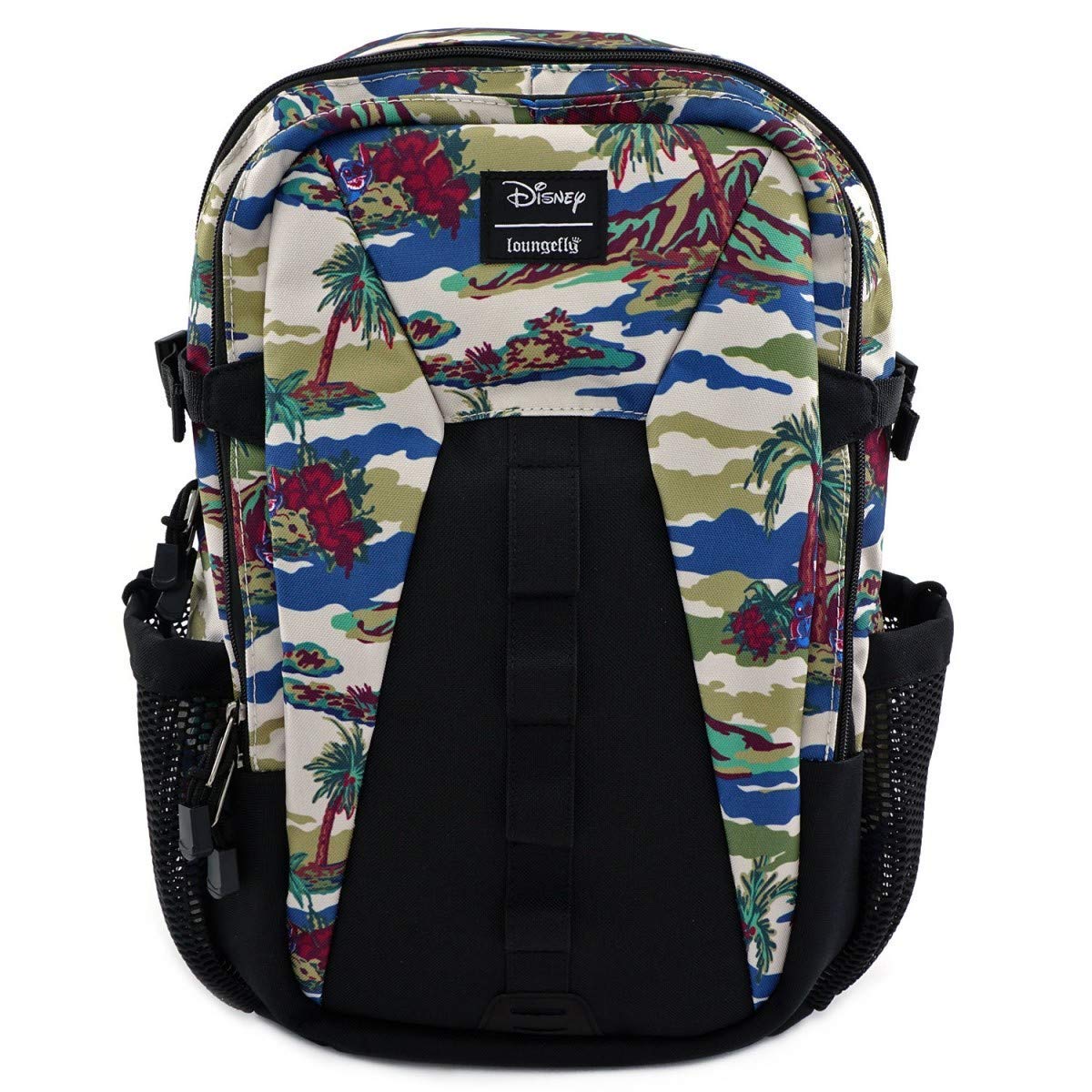 Loungefly Stitch Camo Nylon Backpack