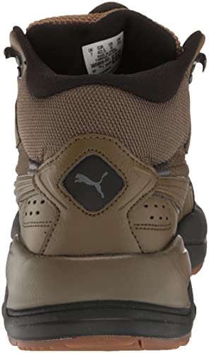 Puma Men's X-Ray Speed Mid Winter Sneaker, Deep Olive-Deep Olive-Ebony Black