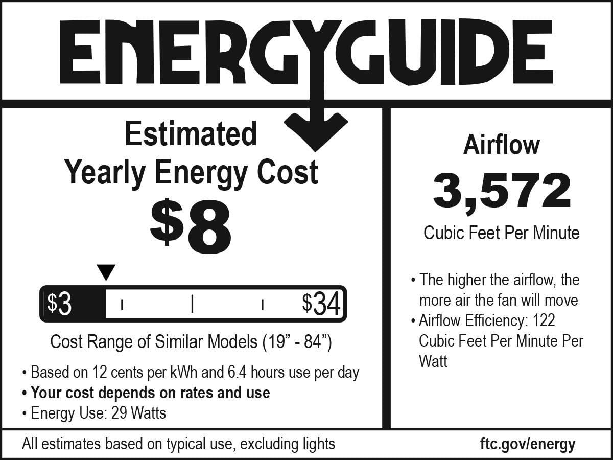 Minka Aire 44 in. Simple Indoor/Outdoor Brushed Nickel Wet Ceiling Fan with Remote Control