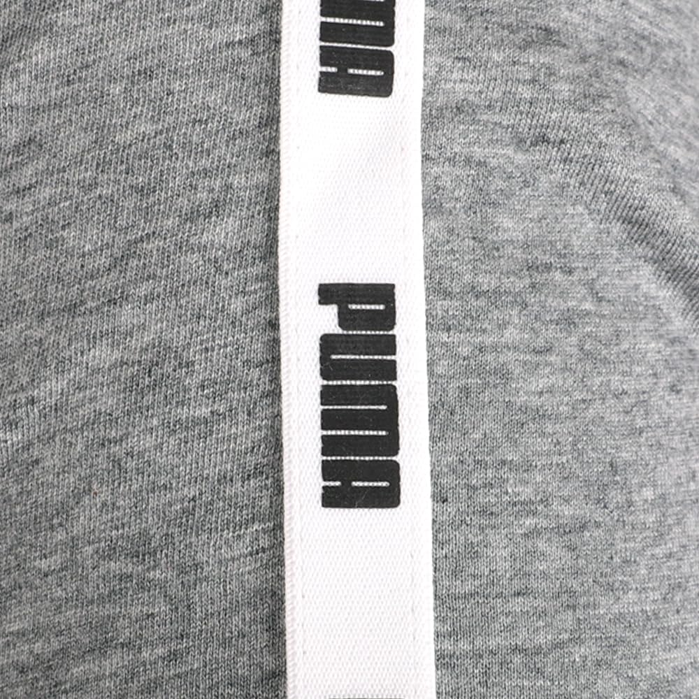 PUMA Micro Tape Short Sleeve Tee Evening Sky/Puma White LG