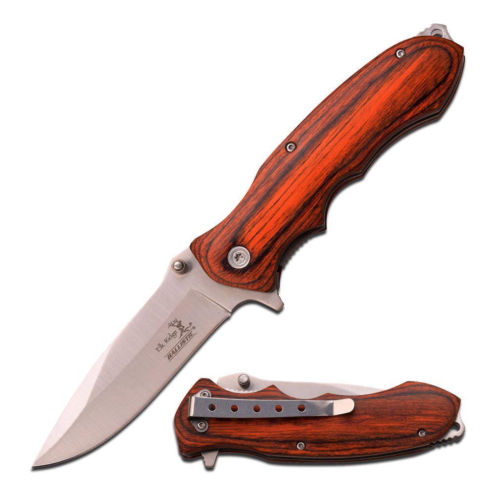 Krezy Case Huntsman Custom Knife, Folding Knife With Engraving Flourishing Design Box, Wooden Box With Personalization, Valentines Gift For Boyfriend