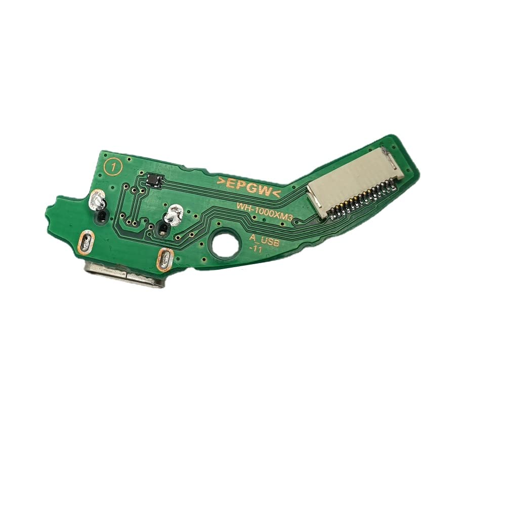 KUBOJSDLZ USB Charging Port Replacement for Sony WH-1000XM3 Wireless Bluetooth Noise Canceling Over-Ear Headphones Charging Port Board Repair Kit