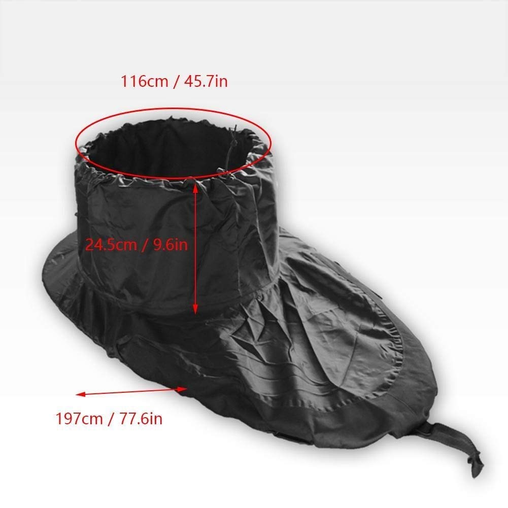 Maxmartt Skirt Cover Kayak Accessories, Deck Canoe Water Sports Boat Kayaking Canoeing Rafting