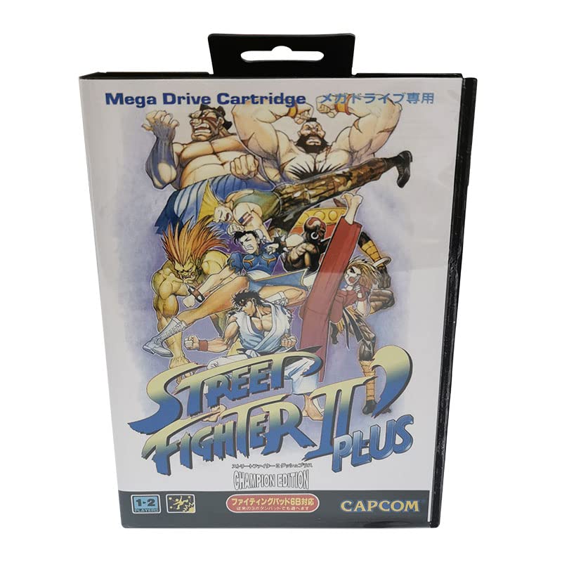 Street Tighter ii Champion edition-Games 16 Bit MD Game Card For PAL And NTSC Version