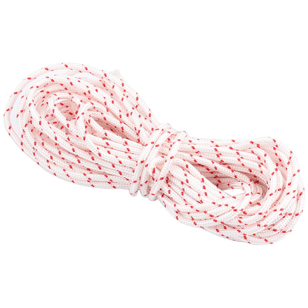 Kizut (10-Meter 3.5mm Lawn Mower Recoil Starter Rope Pull Cord for Sthil Sears Crafsman Poulan McCulloch Echo Homelite String Trimmer Edger Weed Eater