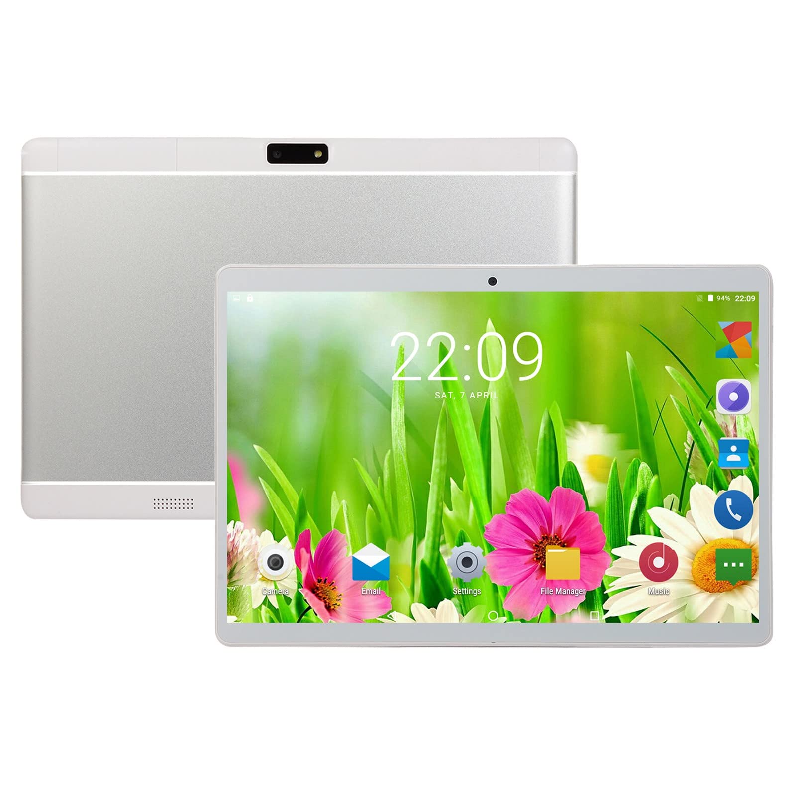 Tablet Laptop Android 8.1, All-New Fire 10.1“ 2.5D 10 Core Smart Tablet, IPS HD Display Tablets PC Built-in WiFi Blue-Tooth GPS, Octa Core Processor, 1G + 16G, Dual Camera Voice Call Game Tablet
