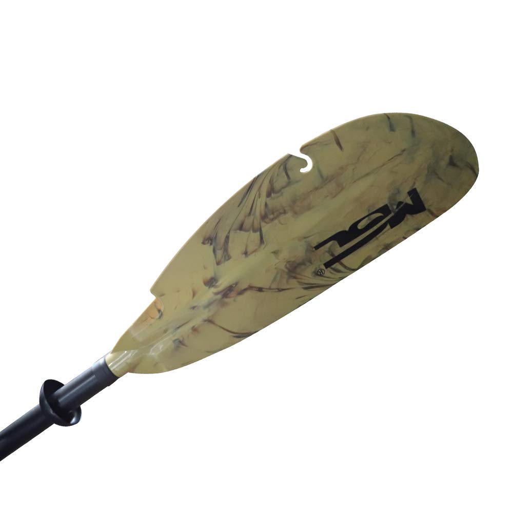 MAXSHADE COVERS Fishing Kayak Paddle,Color Available Olive,Tan 2-Piece (Olive, 95 inches)
