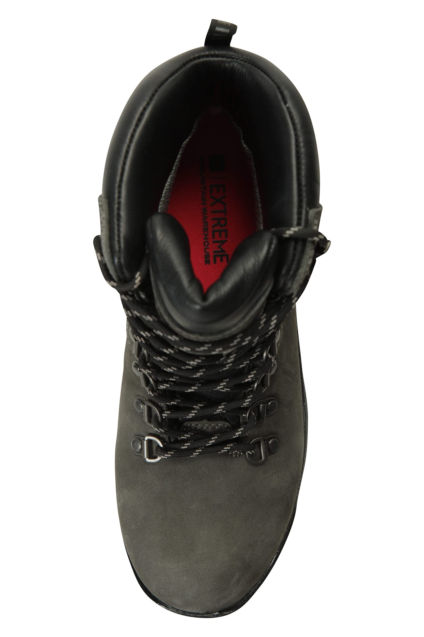 Mountain Warehouse Odyssey Extreme Womens Waterproof Vibram Hiking Boots Grey Womens Shoe Size 8 US
