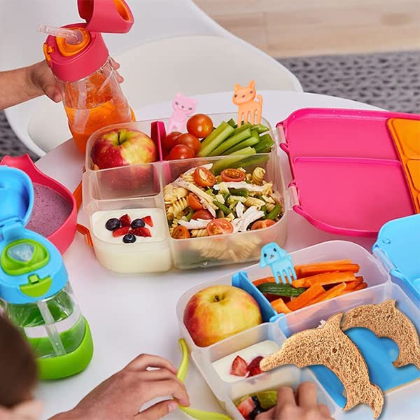 Sandwich Cutter Shapes for Kids - Vegetable Fruit Bread Cheese Cookie Cutter Molds for Boys and Girls Lunch Lunchbox and Bento Box