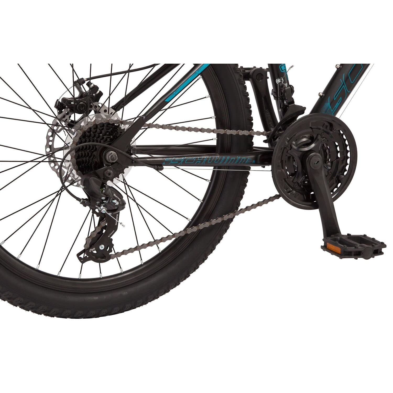 Schwinn Sidewinder Mountain Bike,24-'' Wheels,Black (S1771WMDS)