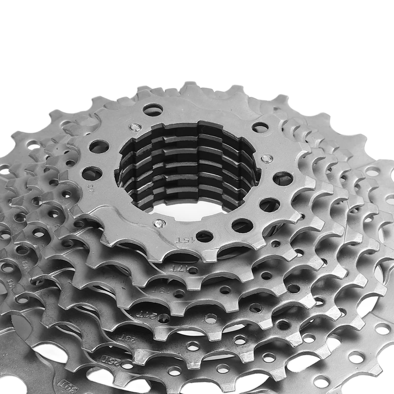Road Bike Freewheel, Runs Smoothly Weight Reduction Anti Rust Treatment Cassette Freewheel Hollow Technology for Cycling
