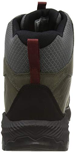 Merrell Men's FORESTBOUND MID Waterproof Hiking Boot, Grey, 11