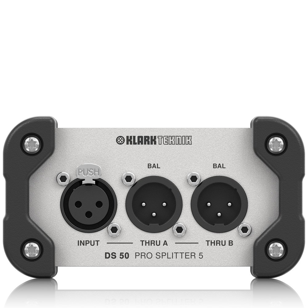 Klark teknik PRO SPLITTER 5 DS 50 Passive 1-In/5-Out Signal Splitter with Extended Dynamic Range