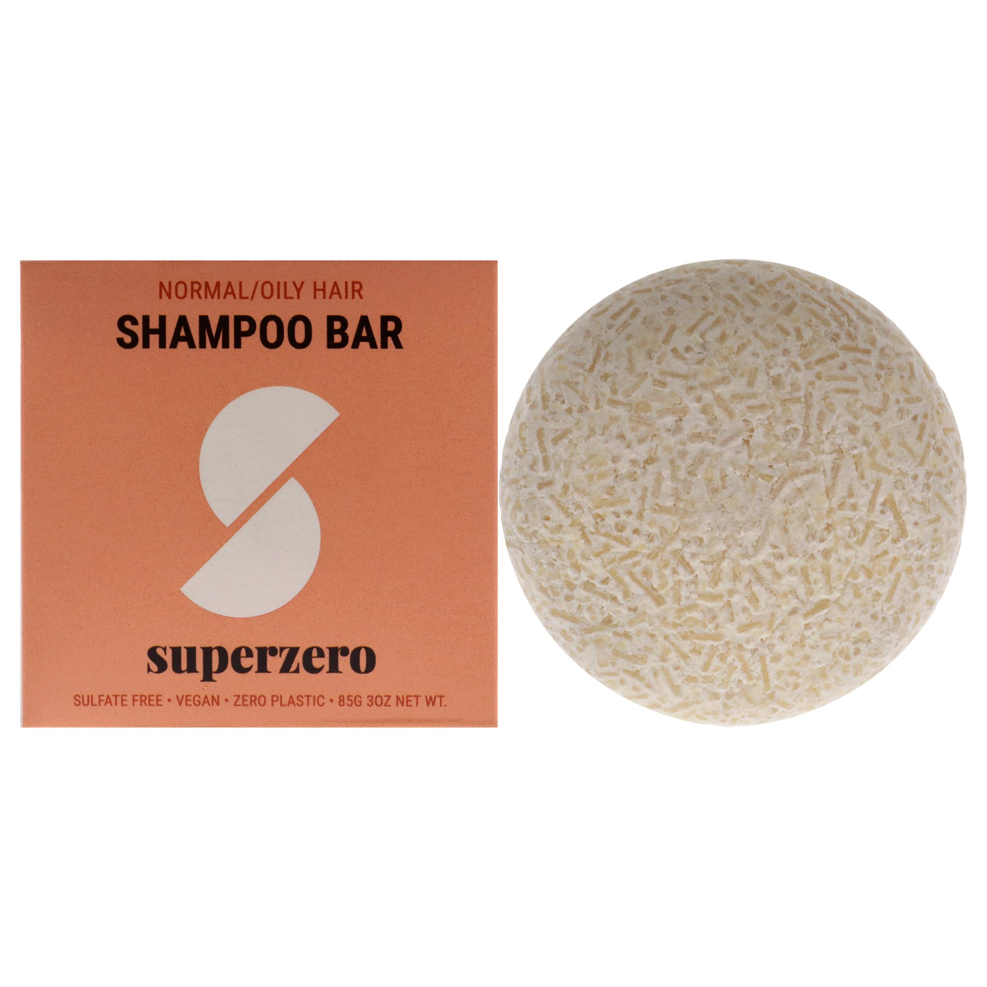 Superzero Shampoo Bar - Normal-Oily Shampoo Unisex 3 oz
