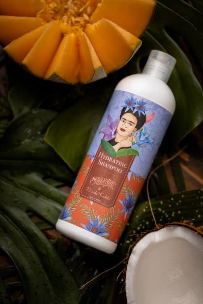 Suavecita X Frida Kahlo Hydrating Shampoo 16.9 oz. Fruity Floral Scent Vegan Paraben Free