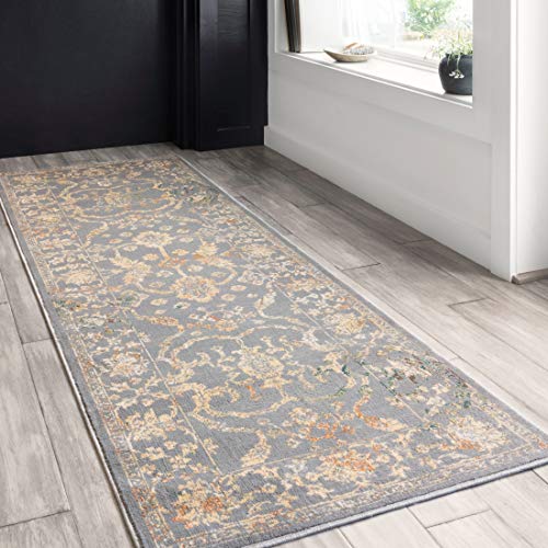 Loloi II Isadora Collection ISA-05 Silver/Silver, Transitional 8'-0" x 10'-0" Area Rug