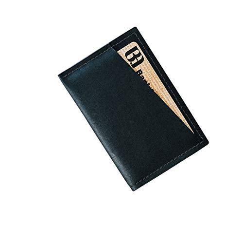 KORE Men's Slim Wallet + Carbon Fiber Money Clip [RFID Block]