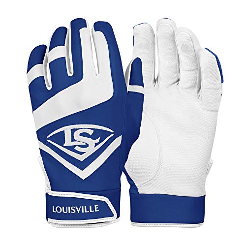 Louisville Slugger Genuine Batting Gloves - Royal, Small