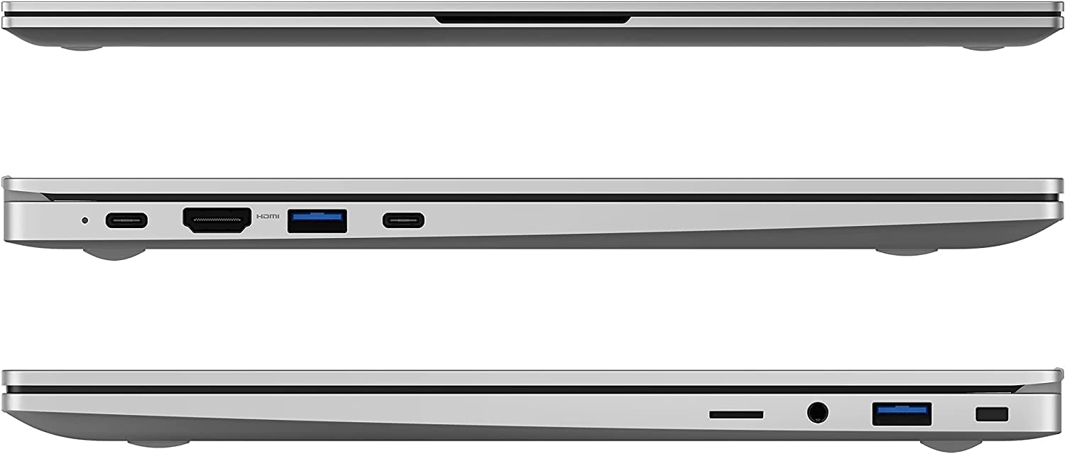 SAMSUNG Galaxy Book 15.6" 256GB Mystic Silver, NP750TDA-XD1US Intel Core i7-1165G7 Processor Windows 11 Home